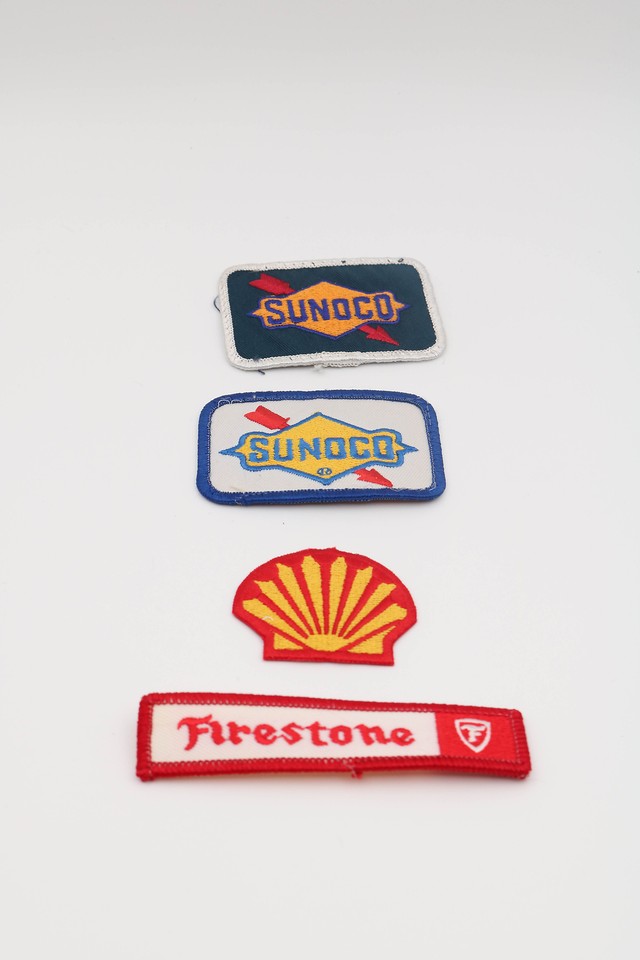 Mix Fuel Logo Race Patches 16 Texaco Shell Ford Sunoco Vintage | eBay