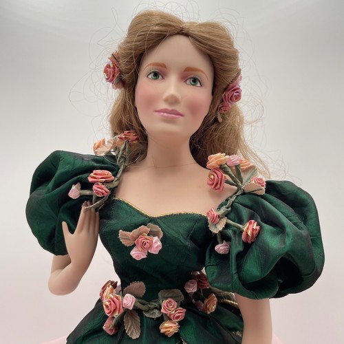 Franklin Mint Heirloom Doll The Rose Princess Porcelain 20" Tall | eBay