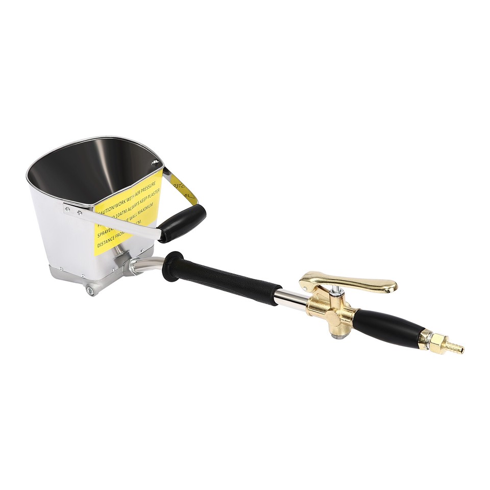 Cement Mortar Concrete Air Stucco Sprayer Hopper 4 Jet Paint Wall ...