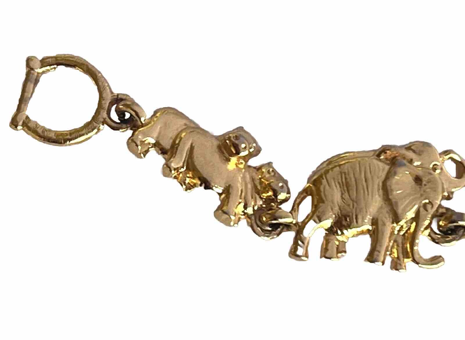 Premier Designs Gold Plated Noah's Ark Charm Bracelet Signed PD 7" | eBay