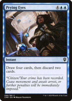 MTG Magic the Gathering Prying Eyes (86/794) Commander Legends LP | eBay