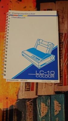 STAR LC- 10 Colour Computerdrucker Handbuch (deutsch) (C64) | eBay