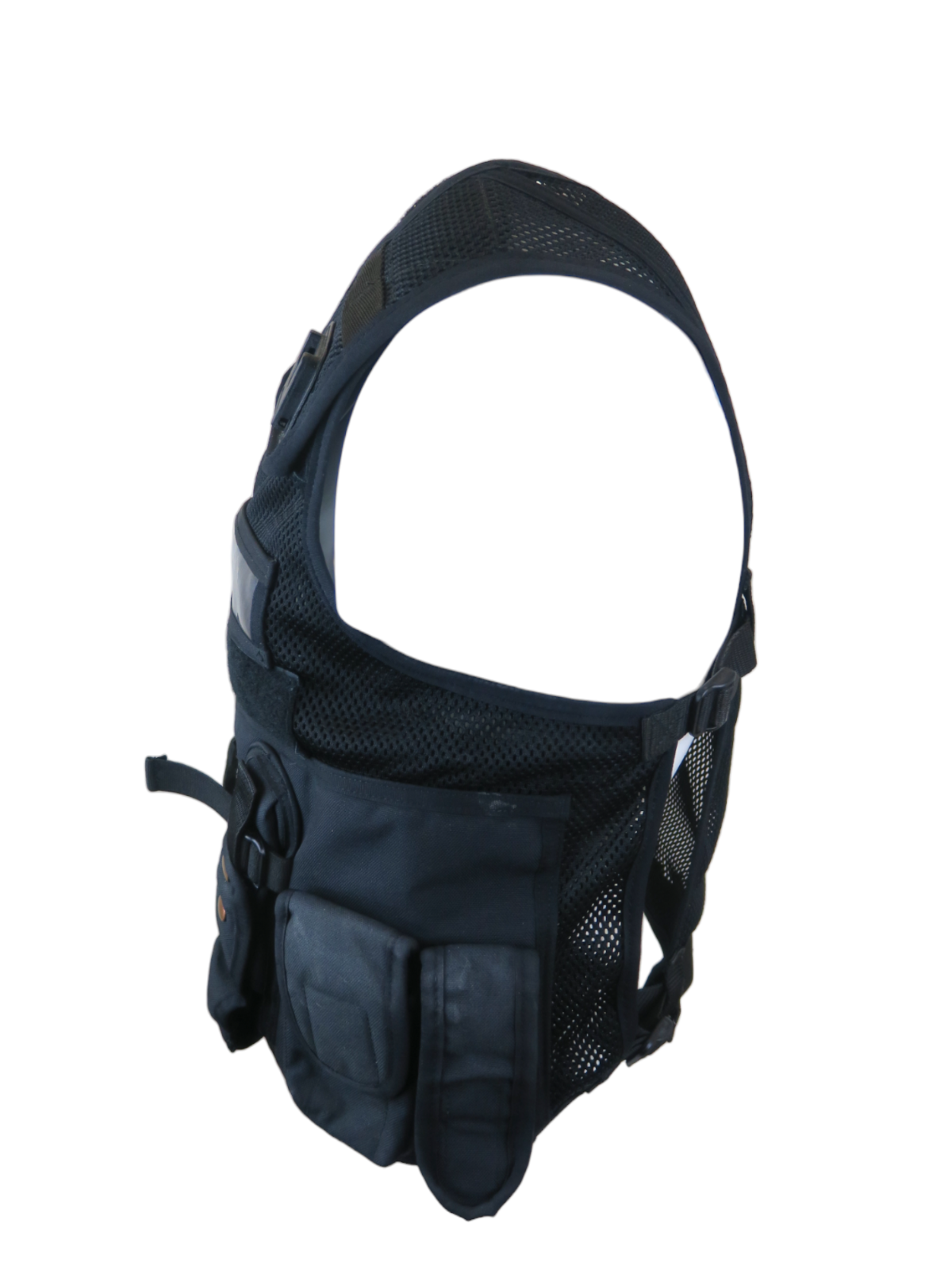 Ex Police Arktis Tactical Utility Vest Black Speedcuff Baton CS Spray ...