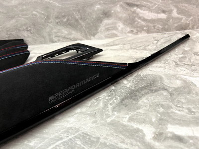 BMW F30 F31 F36 ALCANTARA Interior Trim Kit set M PERFORMANCE TRI COLOR ...