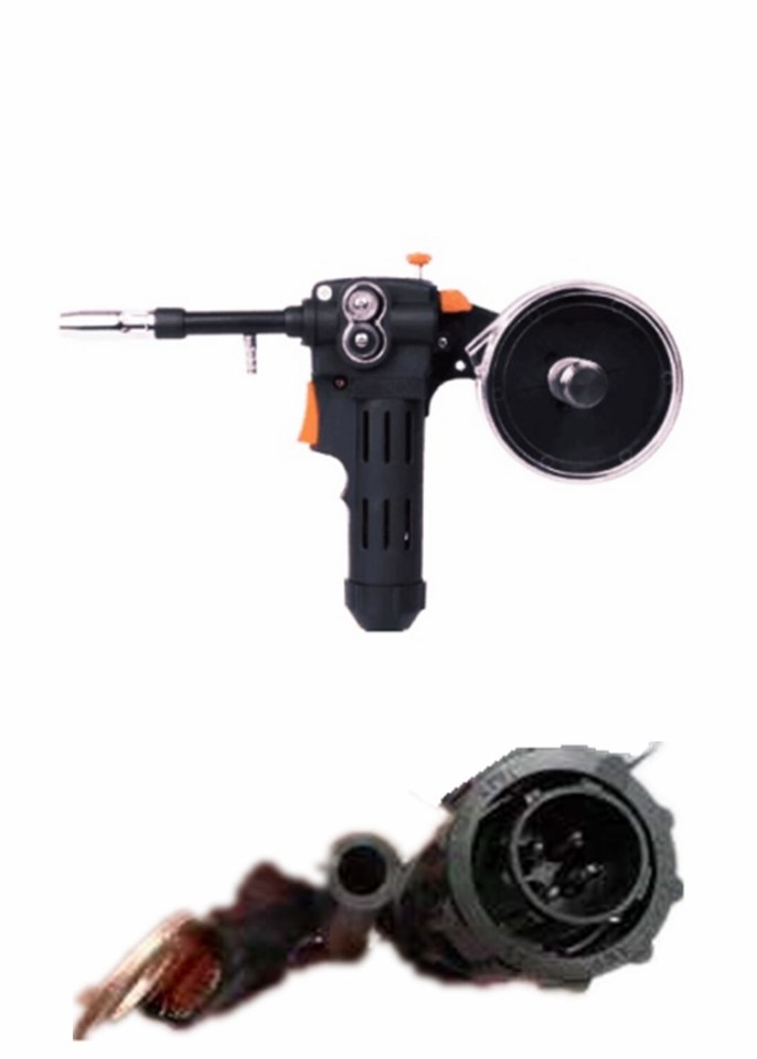DC24V Aluminum Spool Gun Fit Miller 210 Spoolmate 3035 w/ 15ak ...