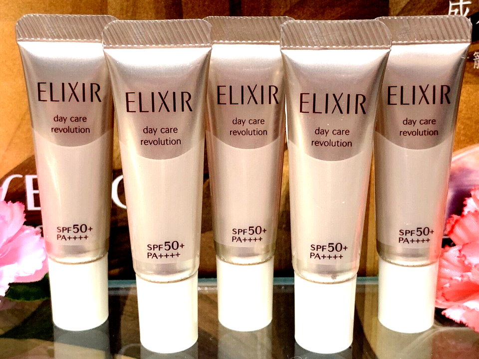 Shiseido JAPAN ELIXIR Day Care Revolution T+＜SPF50+ PA++++＞~ Total ...