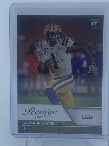 2021 Chronicles Draft Picks Prestige JAMARR CHASE RC #83 Rookie Card ...