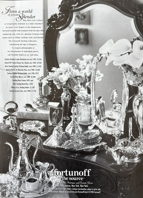 1999 FORTUNOFF Sterling Collection From a World of Private Splendor ...