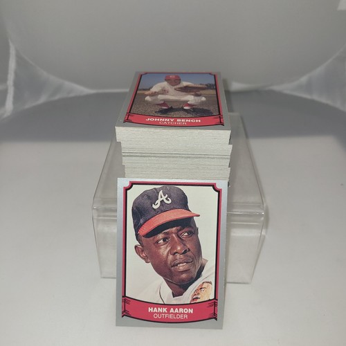 1988 Pacific Baseball Legends Complete 110 Card Set - Aaron, Mantle ...
