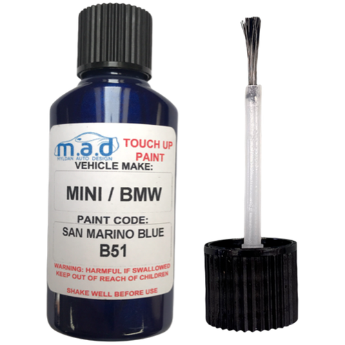 BMW San Marino Bleu B51 Retouche Peinture Kit 30ML 1 2 3 S rie X3 X5 X6 ...