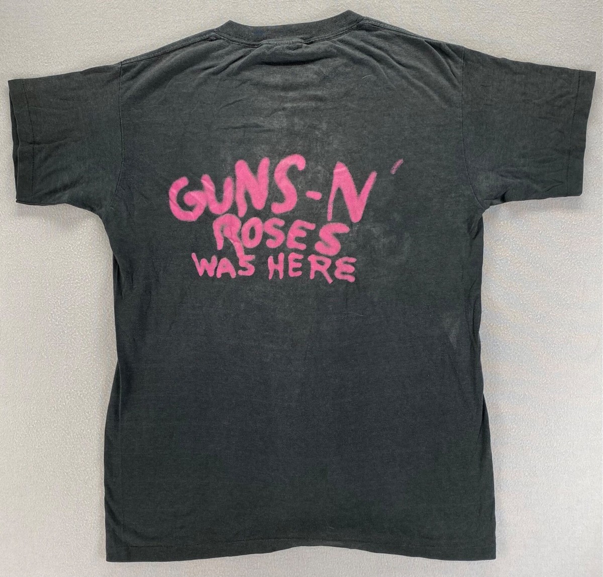 Vintage 1987 Guns N Roses Black T-Shirt Men's XL Single Vintage 1987 Guns N Roses Black T-Shirt Men's XL Single