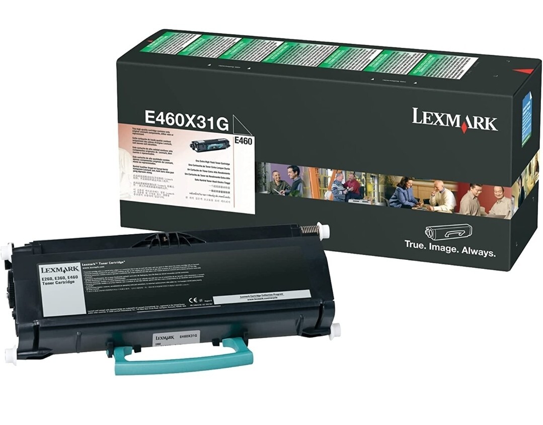 Genuine Lexmark E460X31G E460 Original Toner Cartridge Black | eBay