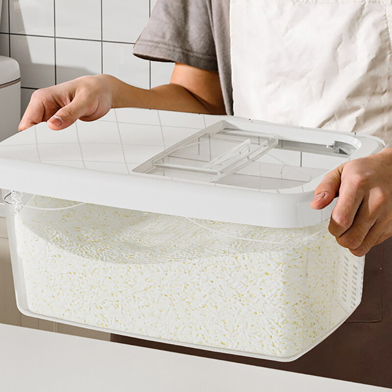 Large Capacity 15 Catties Rice Storage Box With Lid To Prevent Moisture ...