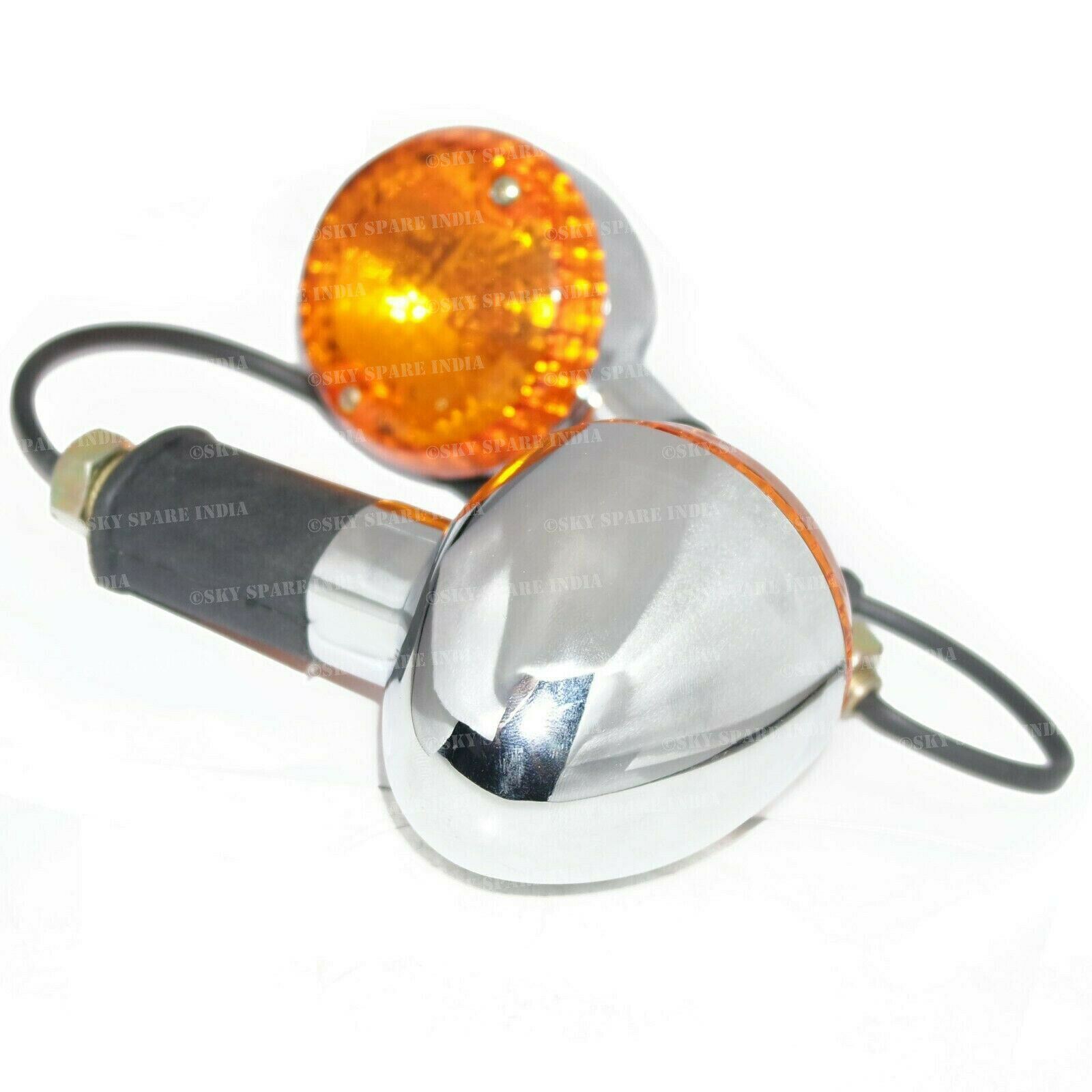 Front Indicator Set Compatible With Royal Enfield Electra Bullet 12 ...