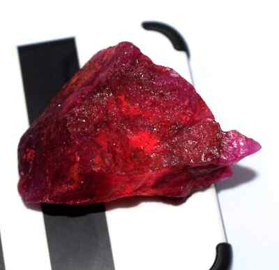 Amazing 376 Carat Certified Natural African Red Ruby Rough Specimen ...