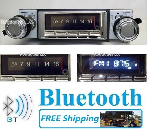 1968-1972 Ford Pick Up Truck Bluetooth Stereo Radio Multi Color Display ...