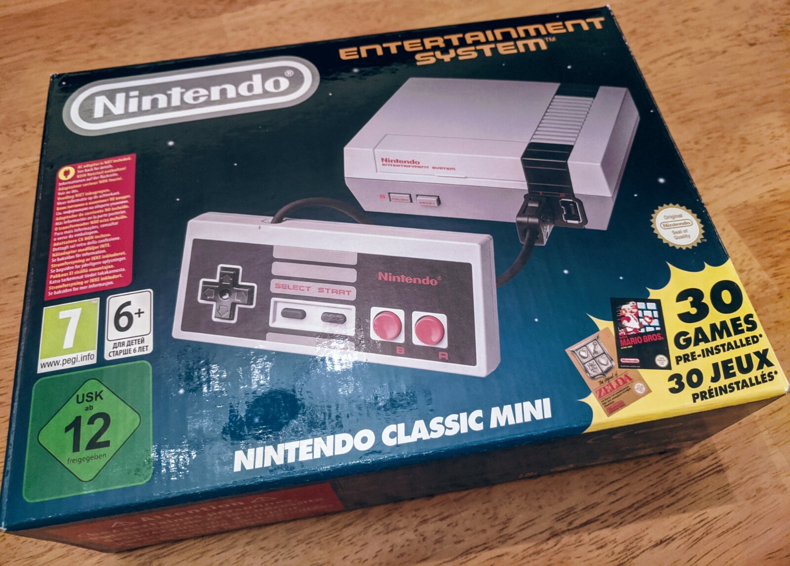 Nintendo Entertainment System: NES Classic Edition - European Edition ...
