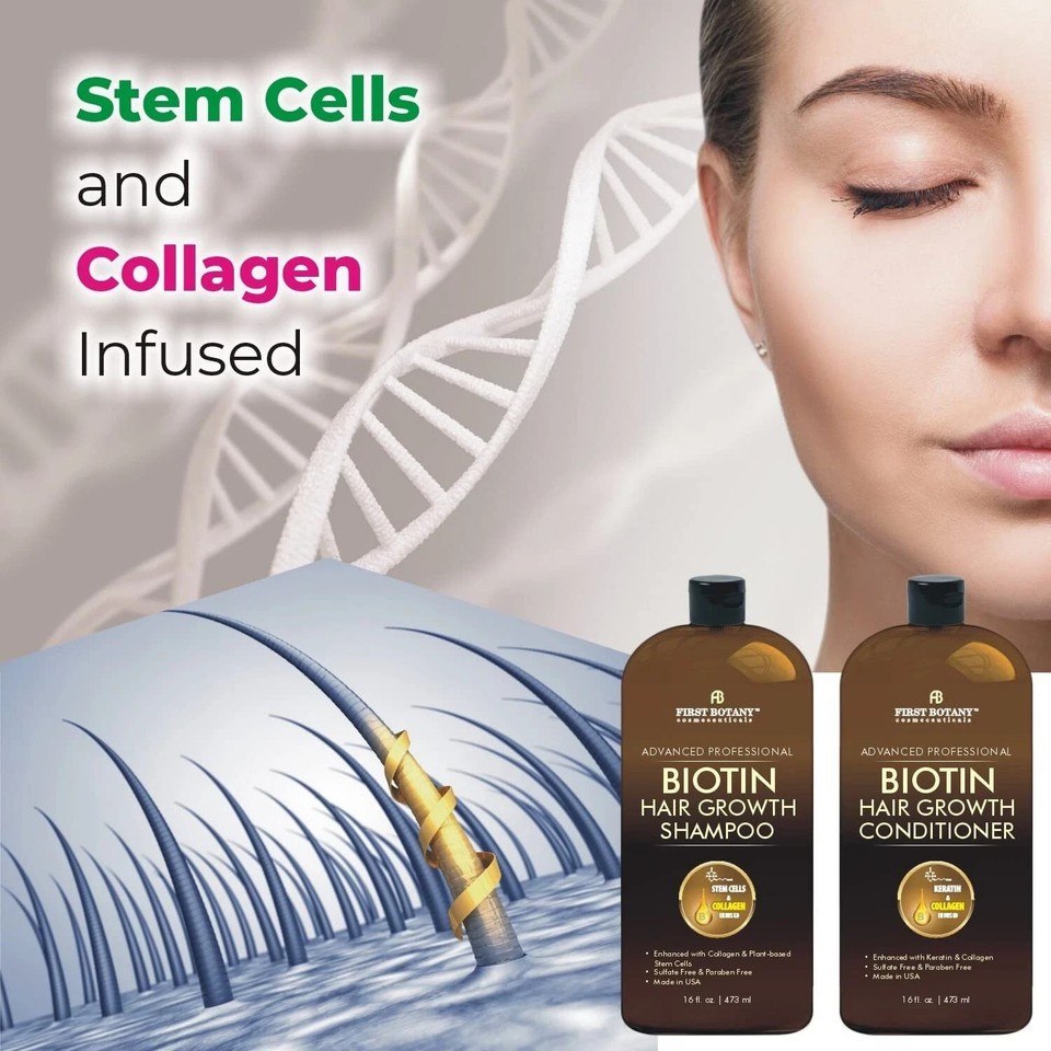 First Botany, Hair Growth Shampoo Conditioner Set - An Anti Hair Loss ...