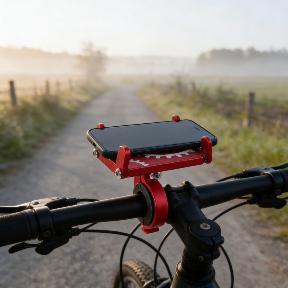 Mountain Bike Phone Holder: Bike Phone Mount - Handlebar Anti Vibration ...