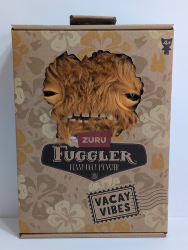 Vacay Vibes Zuru Fuggler Brown Plush Funny Ugly Monster Plush ...