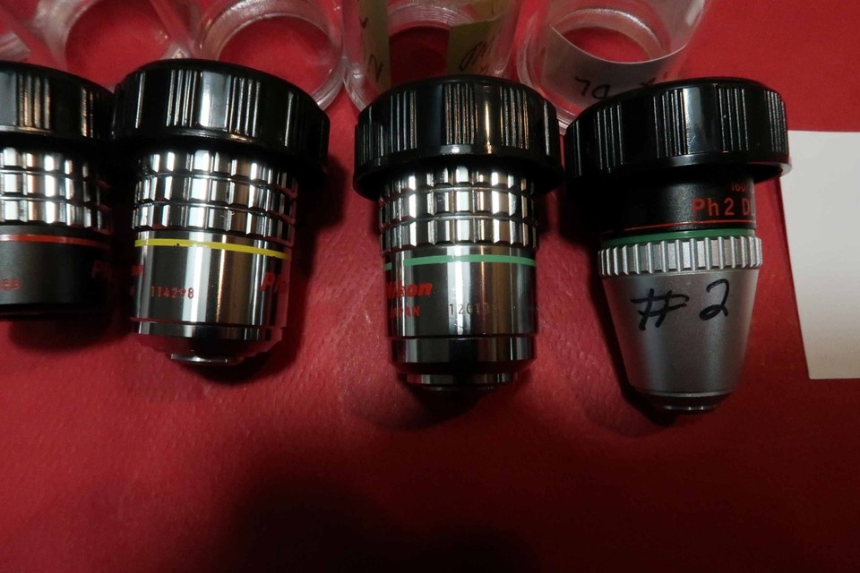 NIKON Microscope phase contrast Objective lot - USED lot 1 | eBay
