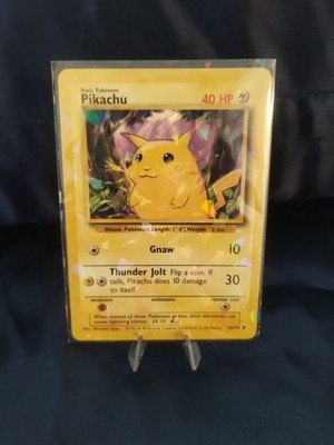 1999 Pokemon TCG Base Set Yellow Cheeks Pikachu 58/102 | eBay