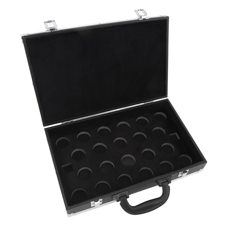 Pool Ball Storage Case Aluminum Alloy Waterproof Cover 22 Ball Carrying ...