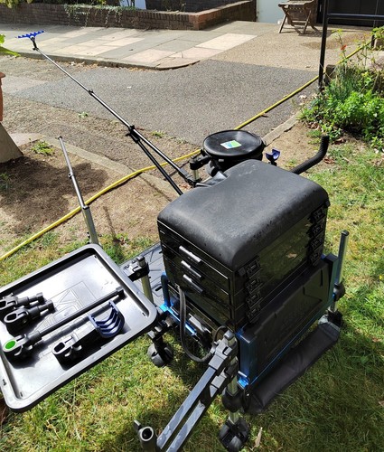 Preston Innovations Seat Box space station compact Comfortable and Adjustable | eBay UK