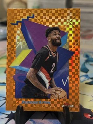 DEANDRE AYTON Orange Refractor /200 2024-25 Topps Finest Basketball ...