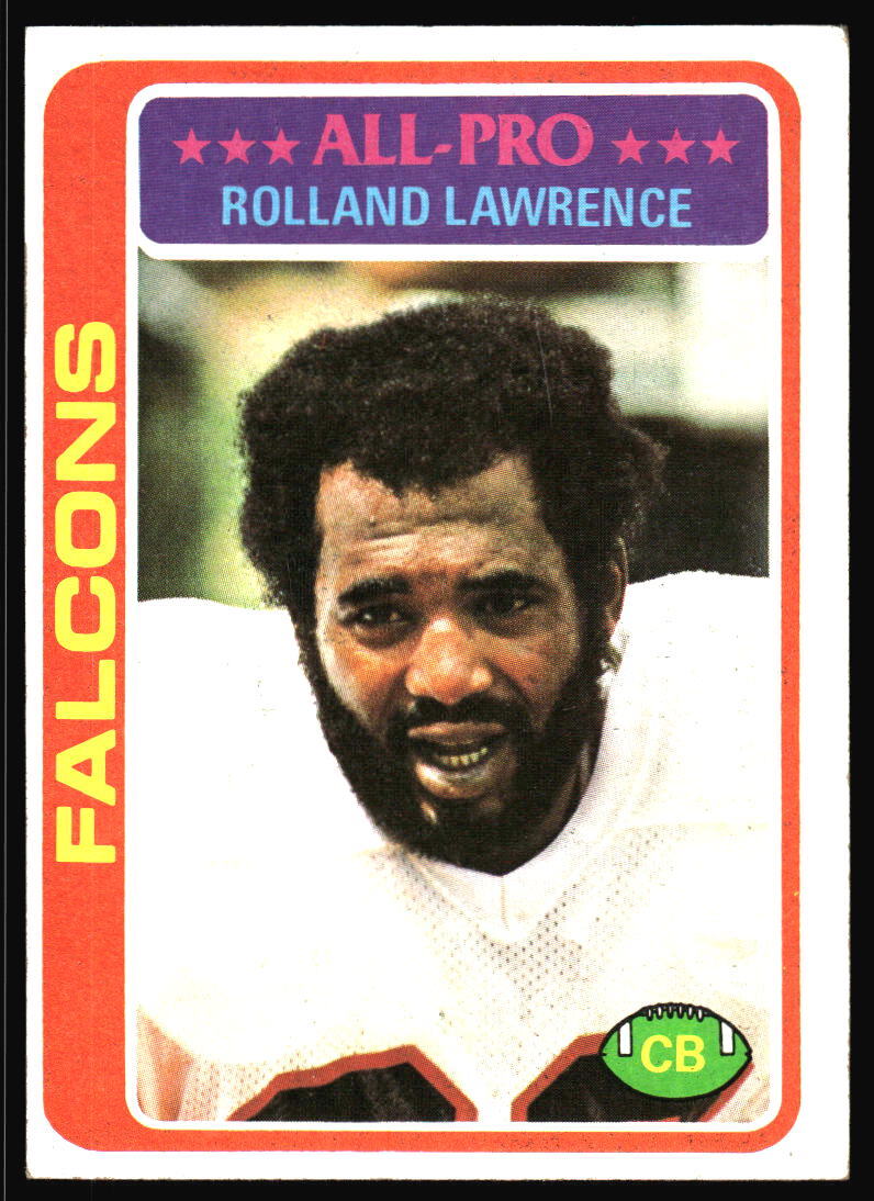 1978 Topps Rolland Lawrence #490 Atlanta Falcons | eBay