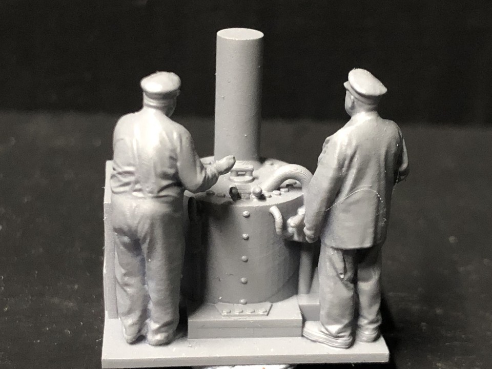 OO9/009 100 HP Sentinel Steam (Fry) Locomotive fits the Kato chassis 11 ...