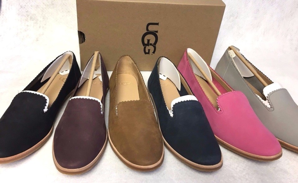 Ugg Australia Vista Driving Moccasin Smoking Flat 1018363 Shoes ...