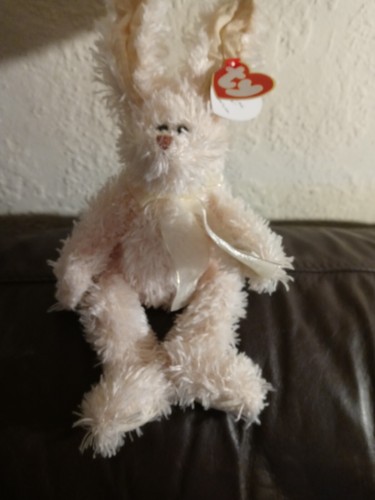 2000 RETIRED TY BEANIE BABY TY ATTIC TREASURES~HUTCHINS EASTER BUNNY ...