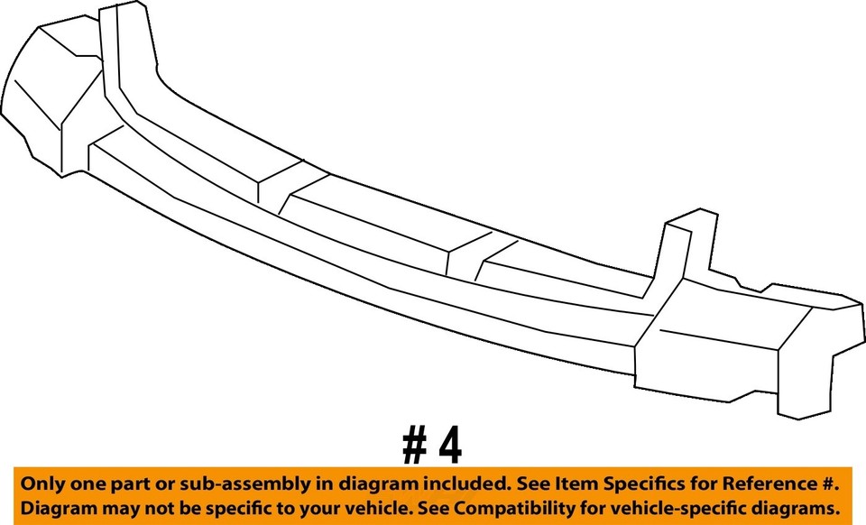 GM OEM 07-14 Avalanche Front Bumper Bumper Components-Center Support ...