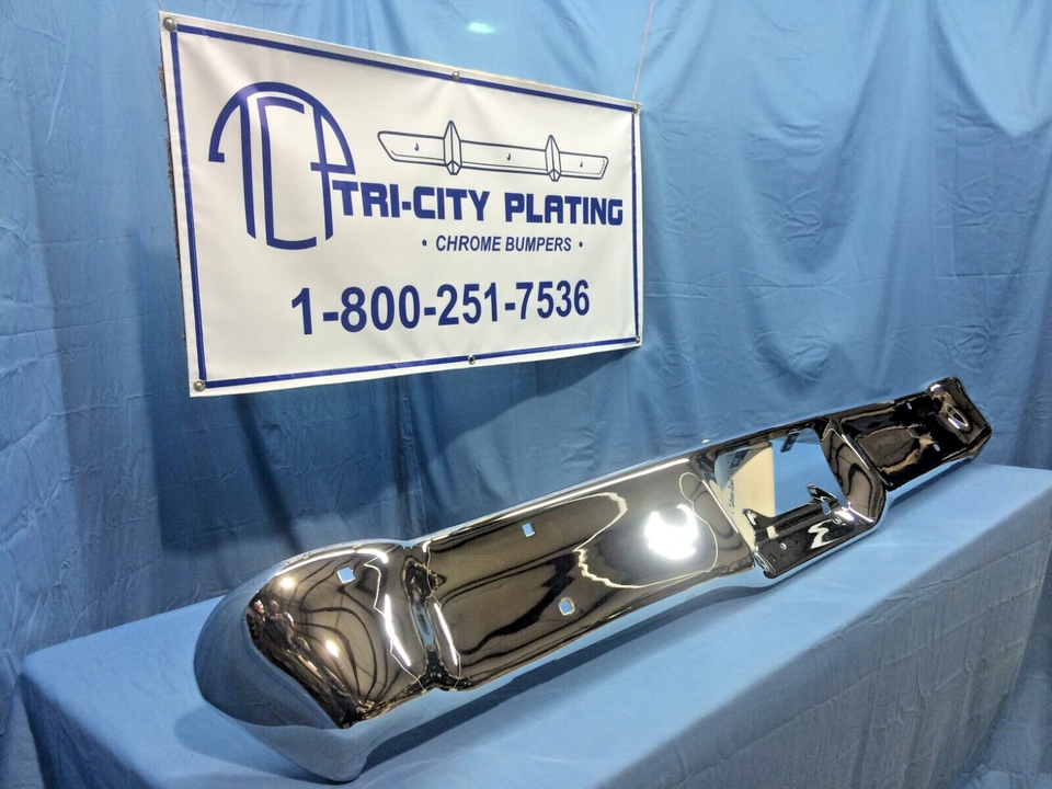 1966 1967 66 67 FORD FAIRLANE REAR BUMPER BEAUTIFULLY RE-CHROMED | eBay