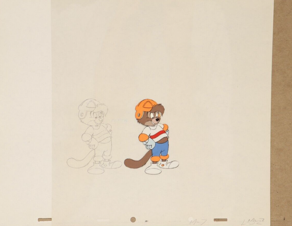 Cap'N O.G Readmore Original Production Drawing And Cel 153-36 - Used ...