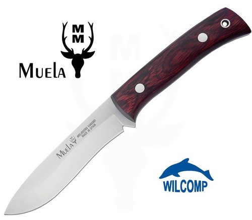 MUELA COMF-11R Fixed Blade Hunting Knife with Leather Sheath *made in ...