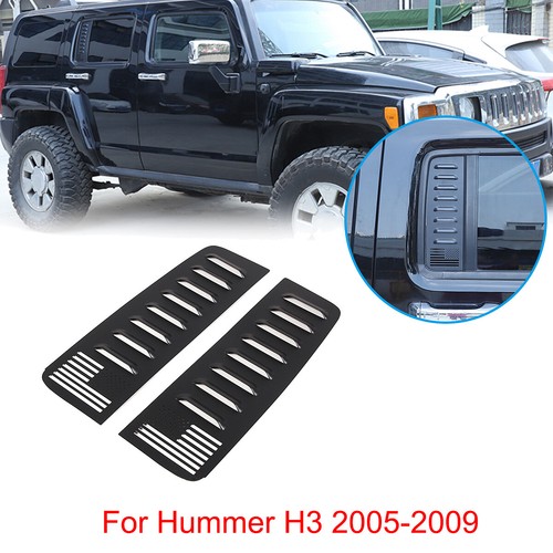 For Hummer H3 2005-2009 Aluminum Alloy Rear Window Honeycomb Trim Panel ...