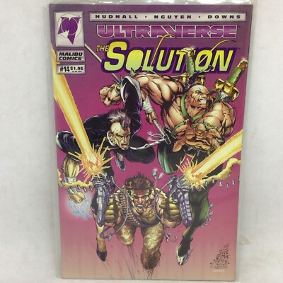 Vint Ultraverse The Solution Issue #14 Malibu Comics 1994 GCOX3 Bagged ...