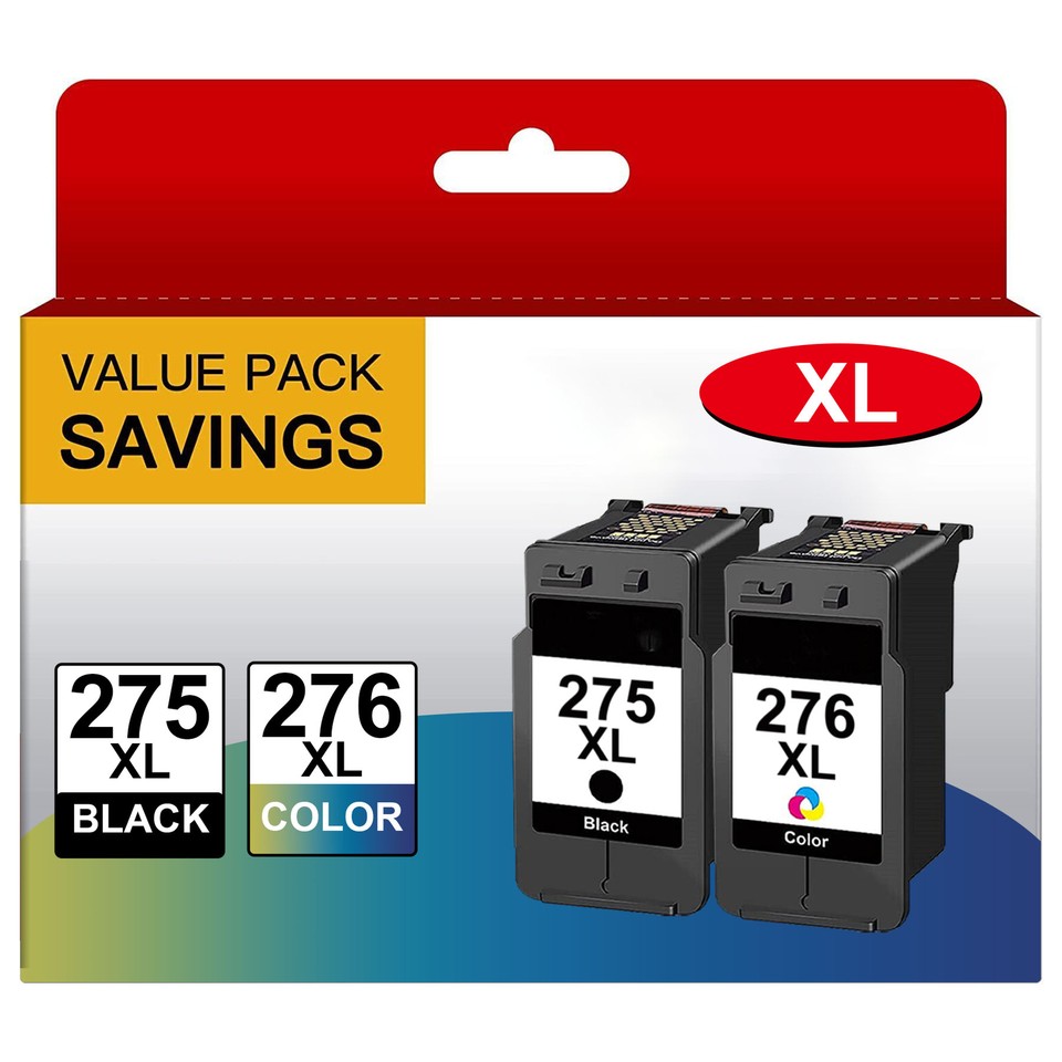 PG-275XL CL-276XL Ink compatible with Canon Pixma TS3500 Series TS3522 ...