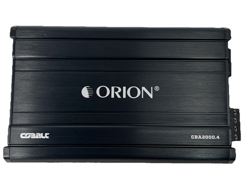Orion Cobalt CBA2000.4 2000 Watt 4-Channel Class A/B Car Stereo Audio ...