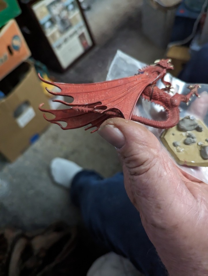Dungeons And Dragons Ral Partha Red Dragon Of Krynn Figure | eBay