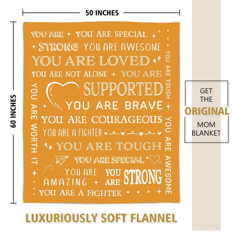 Gifts for Women or Men- Blanket Gifts for Her Him Get Well Blanket ...