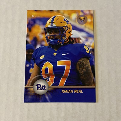 2024 ONIT Pitt Panthers FOOTBALL card ISAIAH NEAL | eBay