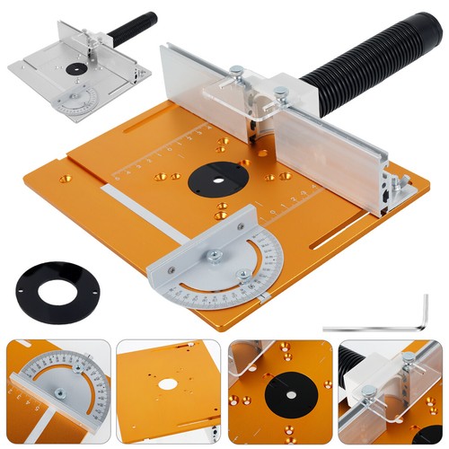Router Table Insert Plate Sturdy Aluminum Router Plate Durable ...