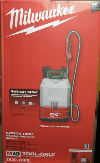 Milwaukee M18 Switch Tank Backpack Sprayer (2820-20PS) for sale online ...