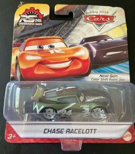Disney Cars 24 Hr Endurance Race McQueen Chase Rotor Truncan 1:55 ...
