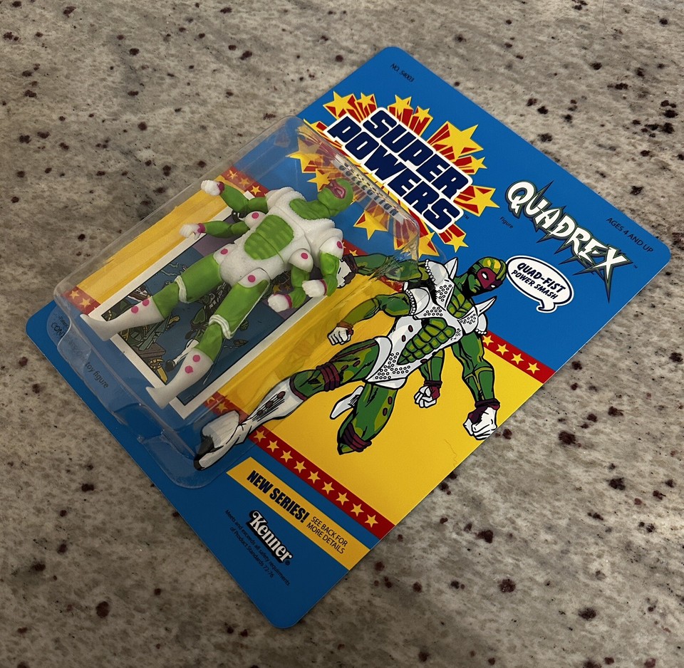 Custom DC Kenner Super Powers QUADREX Figure - MOC - Includes ...