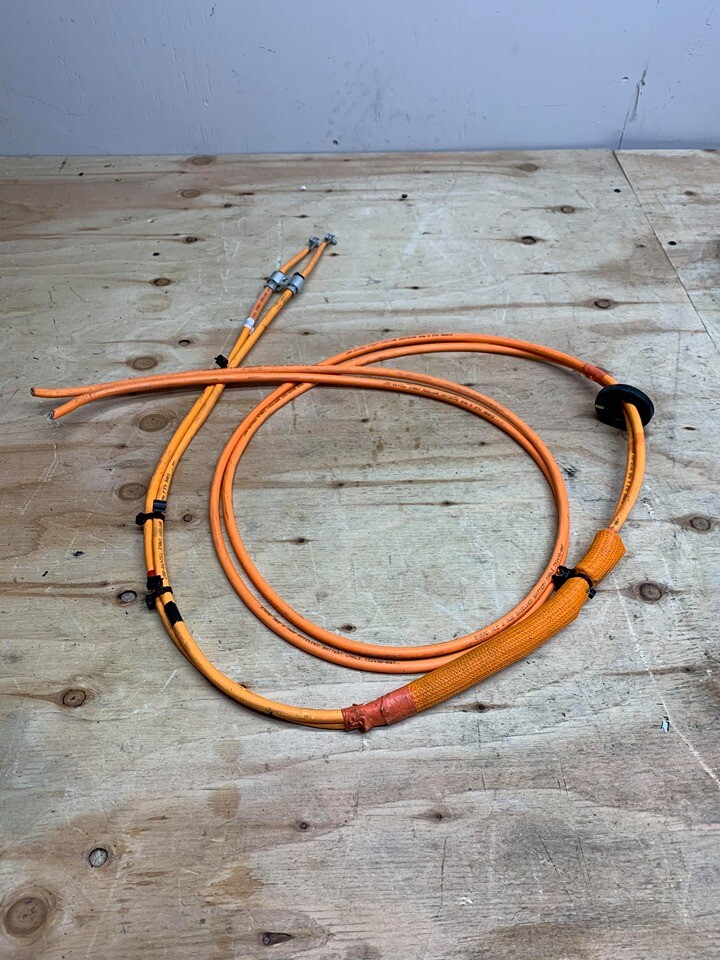 Tesla Model S HV Cable - 1030582-10-G - OEM Rear HVJB to Front Junction ...