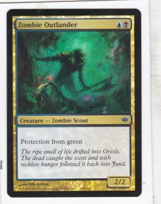 MTG: Conflux: Foil: Zombie Outlander | eBay